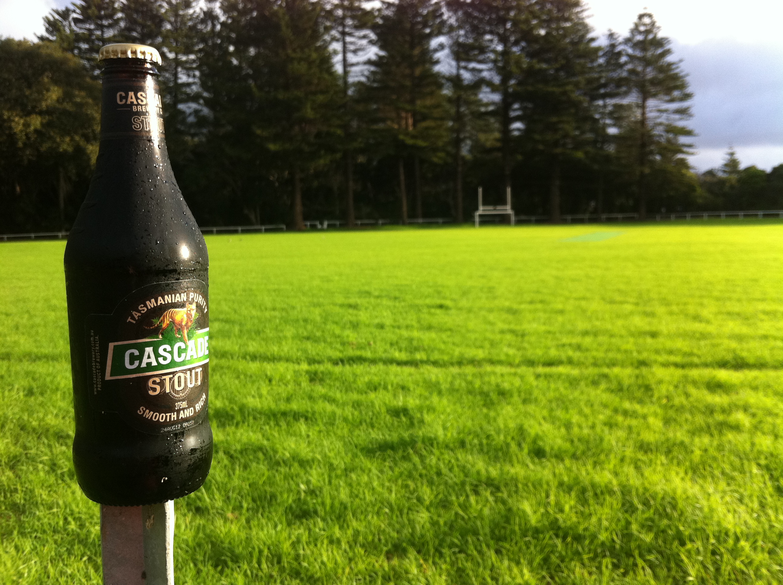 Cascade Stout & Lord Howe Island Bowling Club – back of the ferry