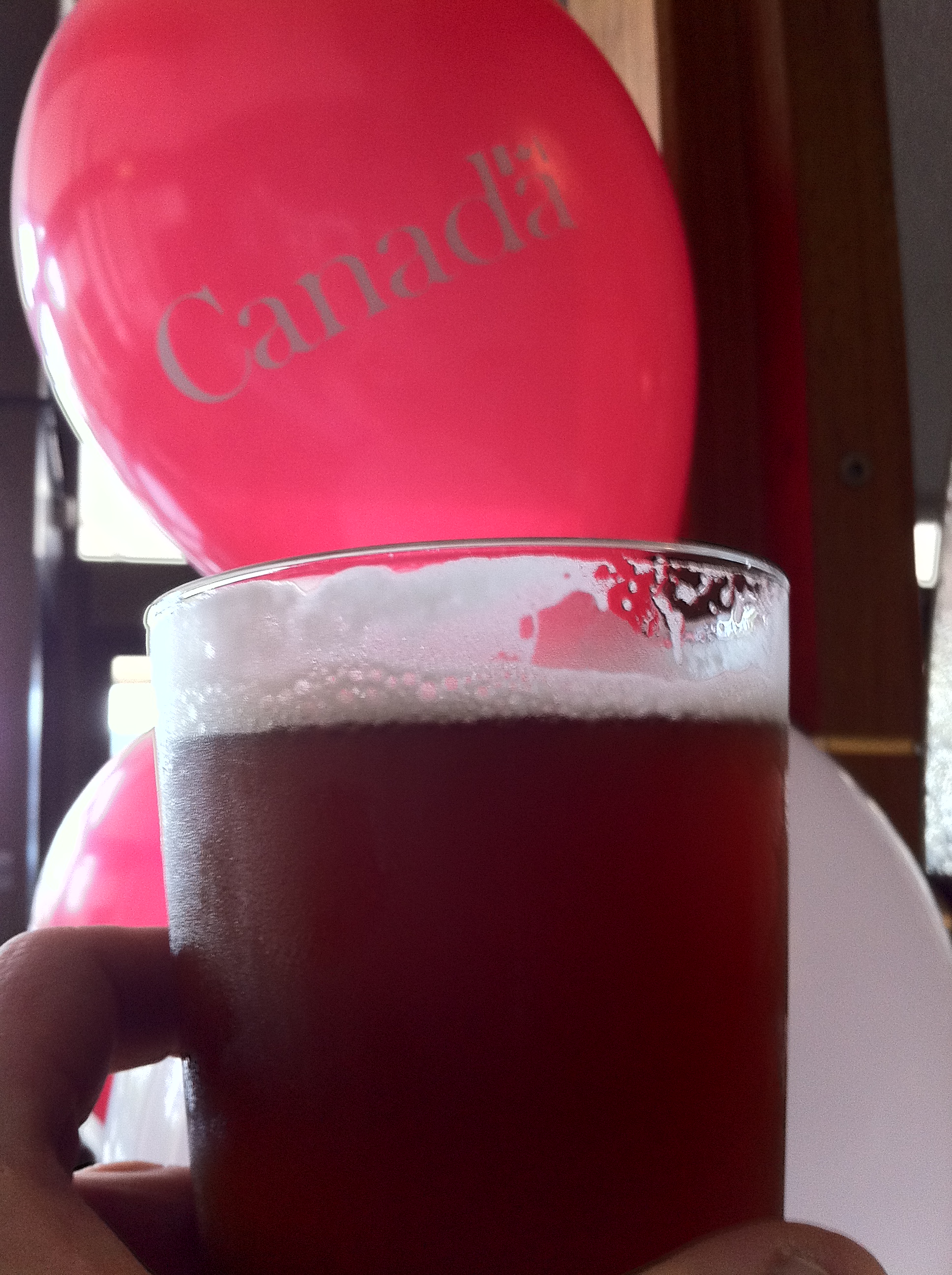4 Pines Canadian Red Ale – O Canada – back of the ferry