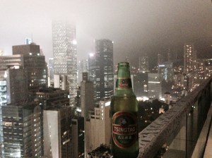 Azure Bar – rooftop heaven – back of the ferry