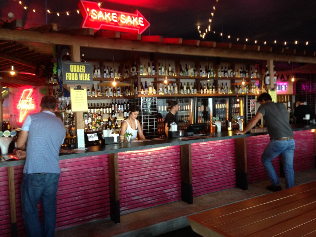 Daniel San – Frankies on Manly Beach? – back of the ferry