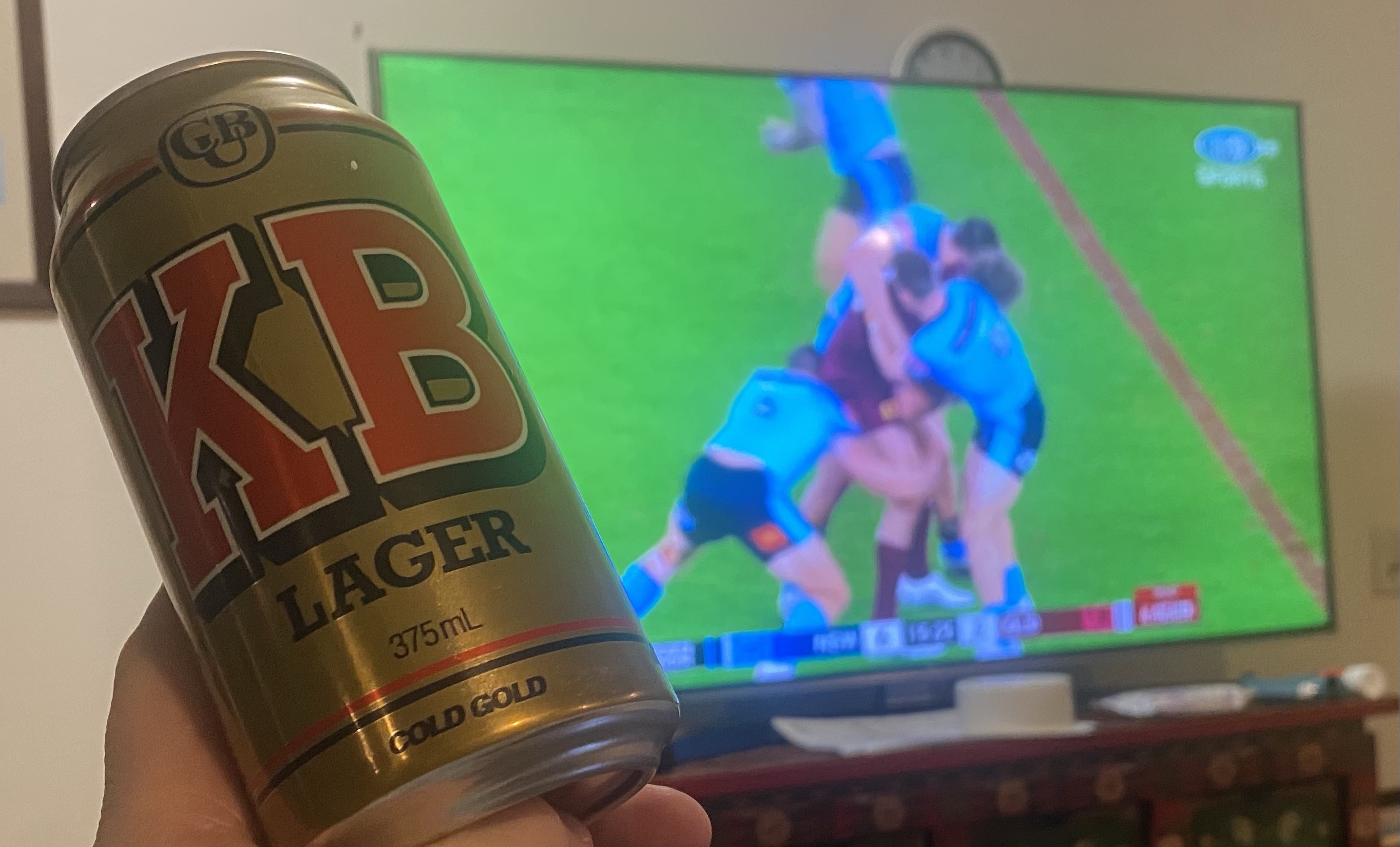 KB Lager – nostalgic drinking – back of the ferry