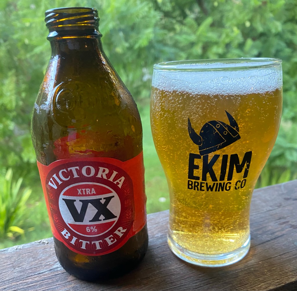 Two WTF beers, VB Xtra and Better Beer Middy – back of the ferry