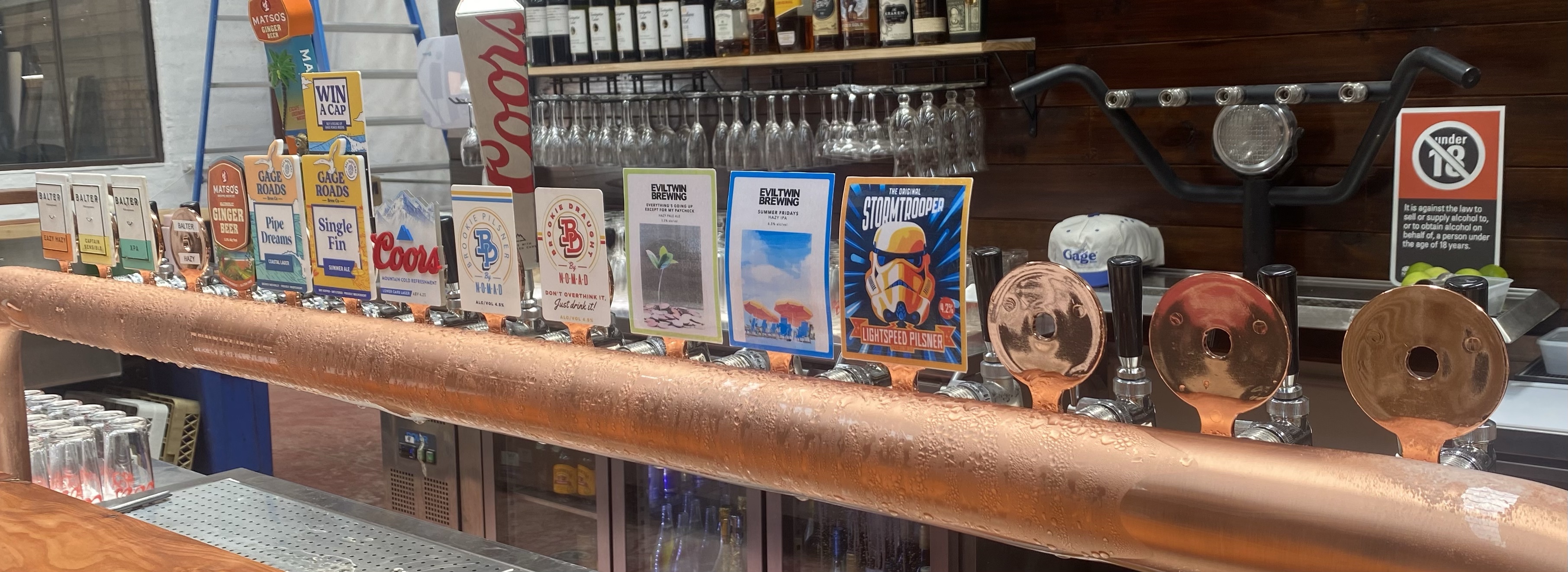 Welcome back to Brookvale, Chubb’s Bar & Q – back of the ferry