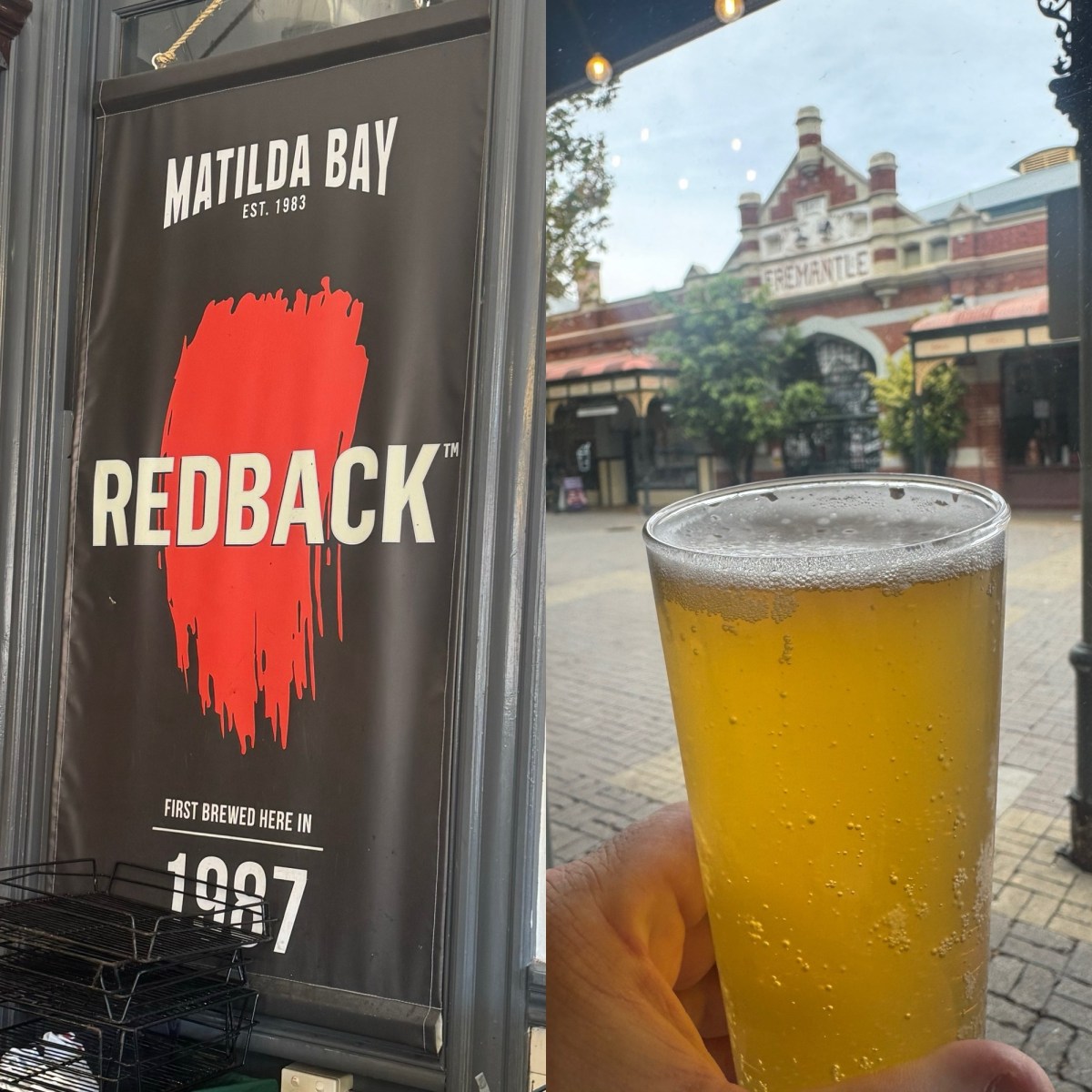 Redback – in my Beer Hall of Fame on the first ballot – back of the ferry
